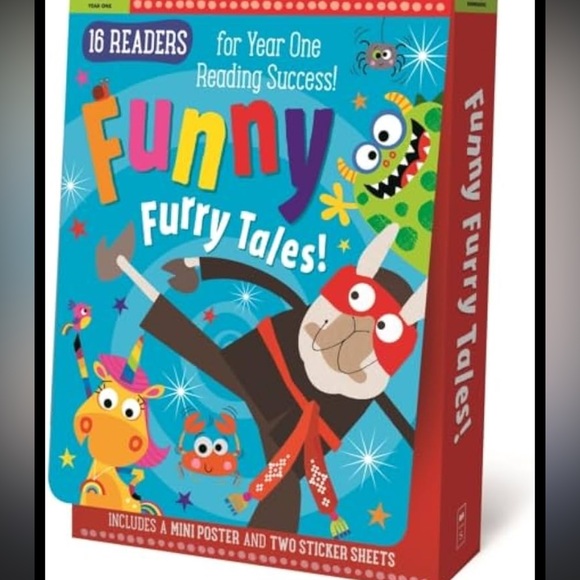 Scholastic | Toys | Scholastic Kindergarten Reader Funny Furry Tales ...